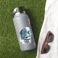Game Over Skull Custom Cut Sticker | Zazzle