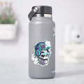 Game Over Skull Custom Cut Sticker | Zazzle