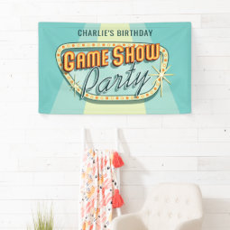 Game Show Party Banner | Zazzle