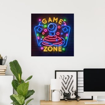 Game Zone Poster | Zazzle