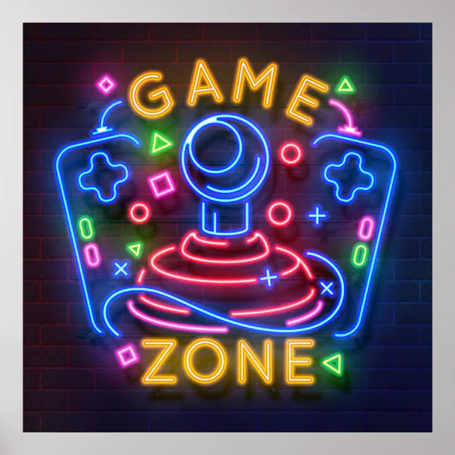 Game Zone Poster | Zazzle
