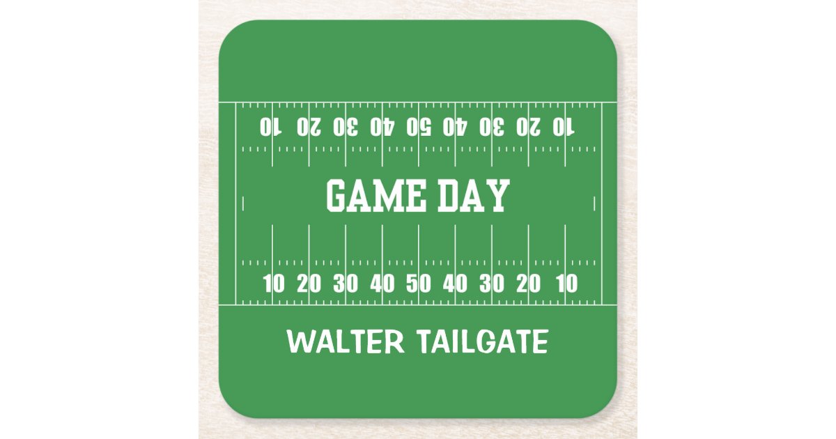 GameDay Tailgate Coaster | Football Party Coaster | Zazzle