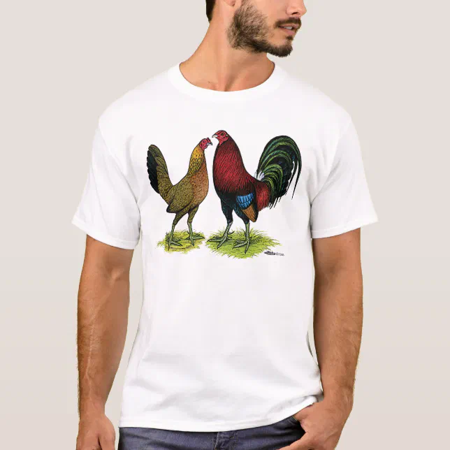 Gamefowl Pair T-Shirt | Zazzle