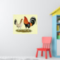 Gamefowl Wheatens Poster | Zazzle