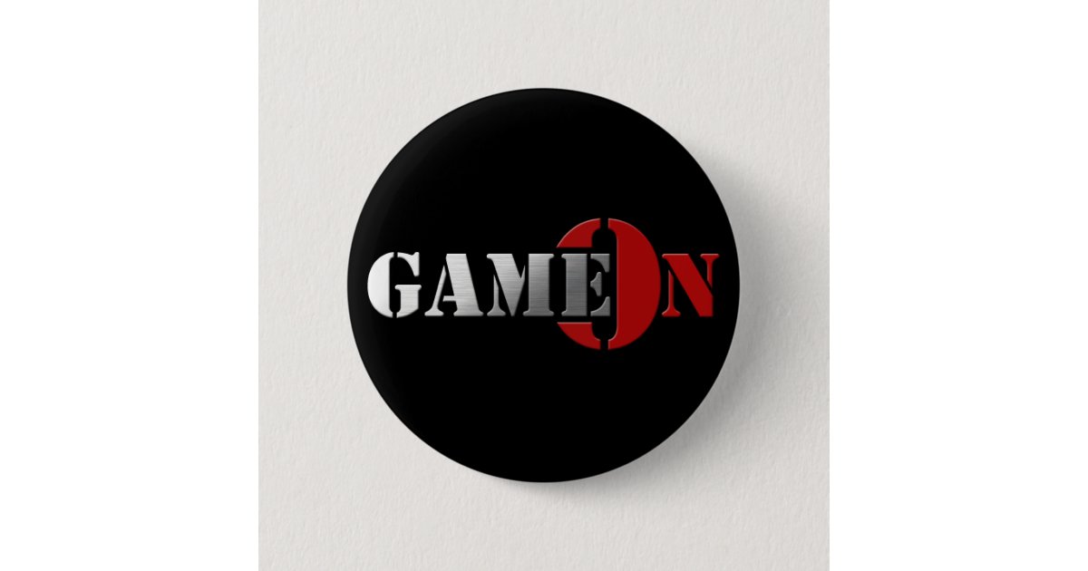 GameOn Netowrk Logo Pinback Button | Zazzle