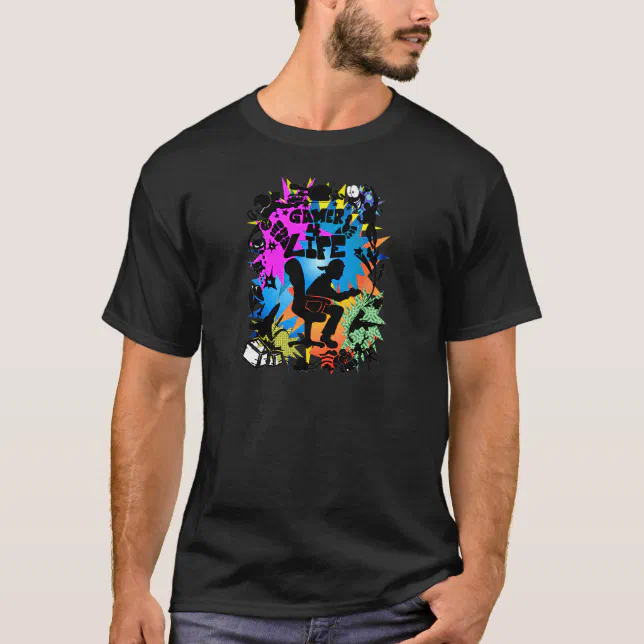 Gamer 4 Life T-Shirt | Zazzle