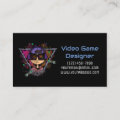 Gamer Boy Video Game Designer Business Card | Zazzle
