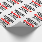 Gamer Computer Programmer Wrapping Paper | Zazzle