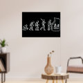 Gamer Evolution Poster - Video Games Gaming Arcade | Zazzle