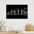 Gamer Evolution Poster - Video Games Gaming Arcade | Zazzle