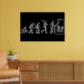 Gamer Evolution Poster - Video Games Gaming Arcade | Zazzle