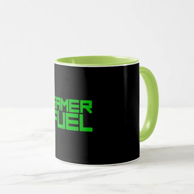 GAMER FUEL MUG | Zazzle