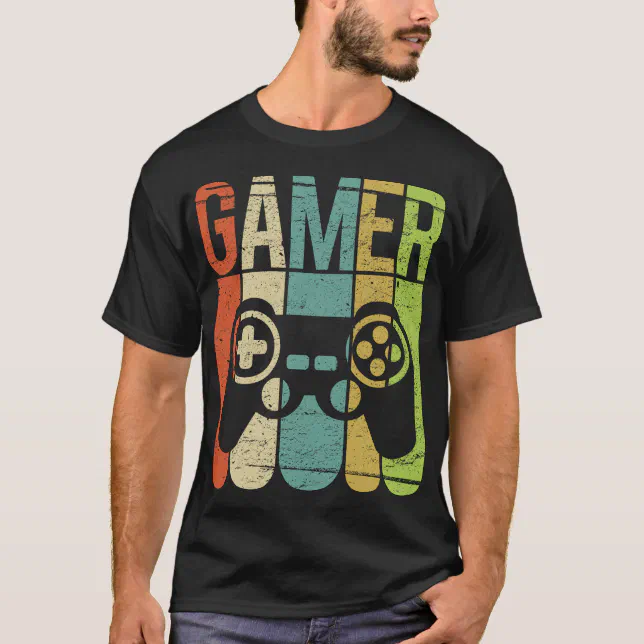Gamer Game Controller T-Shirt | Zazzle