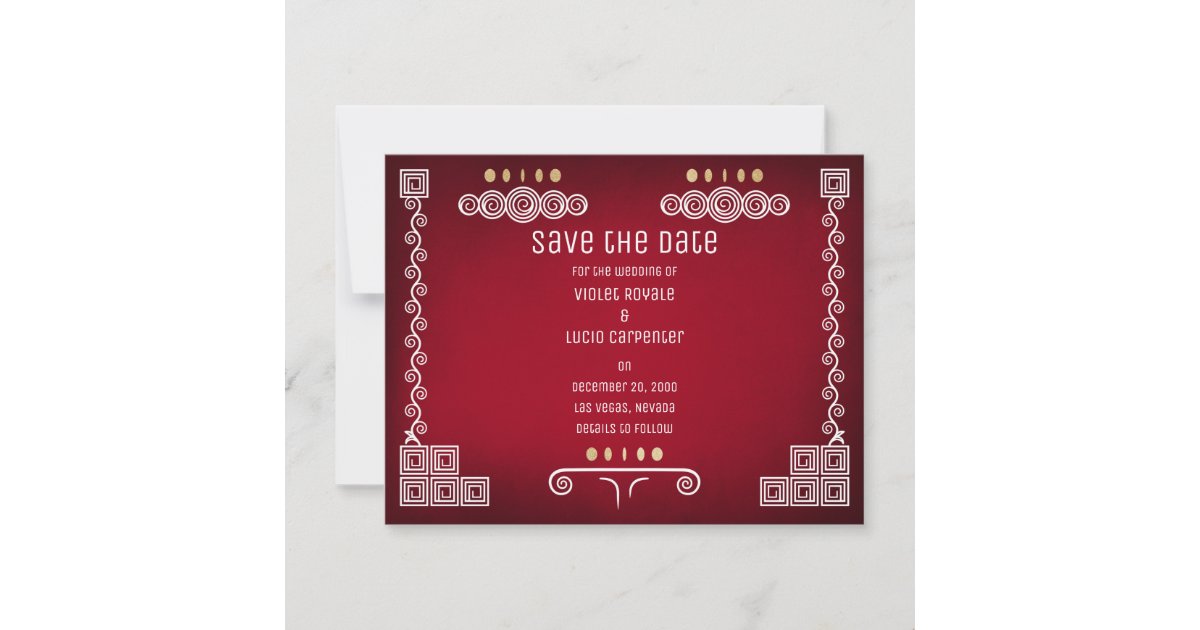 Gamer Geek Wedding Save The Date | Zazzle