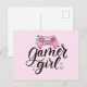 Gamer Girl Postcard | Zazzle