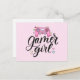 Gamer Girl Postcard | Zazzle