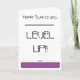 Gamer Level Up Birthday Card | Zazzle