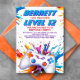 Gamer Level Up Birthday Invitation | Zazzle