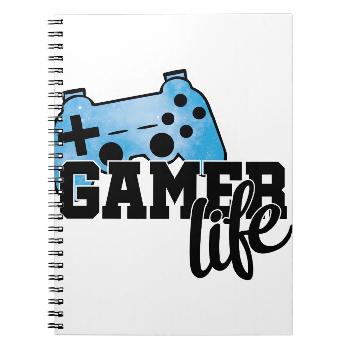Gamer life notebook | Zazzle.com