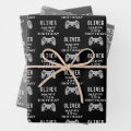 Gamer Video Game Controller Birthday Party Wrapping Paper Sheets | Zazzle
