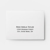 Gamer White RSVP Envelope with Retro Pixel Heart | Zazzle