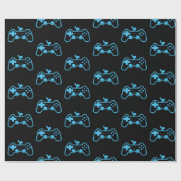 Gamer Wrapping Paper | Zazzle