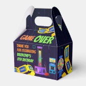 Gaming and Arcade Birthday Favor Box | Zazzle