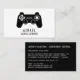 Gaming Controller, Video Gamer Business Card | Zazzle