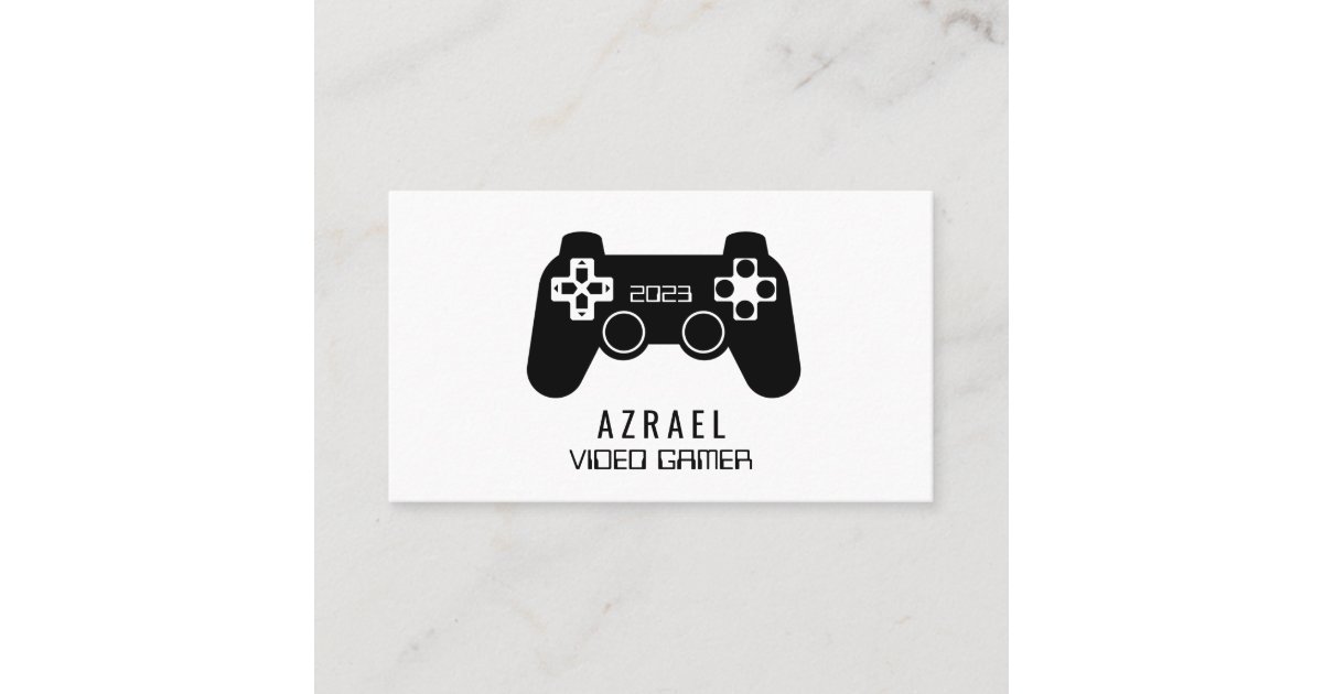 Gaming Controller, Video Gamer Business Card | Zazzle