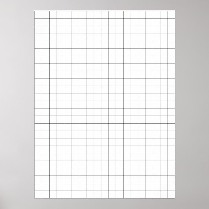 Gaming Grid 18" x 24" Poster | Zazzle.com