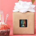Gaming Level 37 Unlocked 37th Birthday Gift Gamer Square Sticker | Zazzle