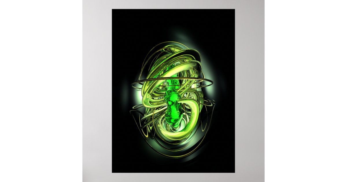 Gamma Ray Burst Abstract Poster | Zazzle