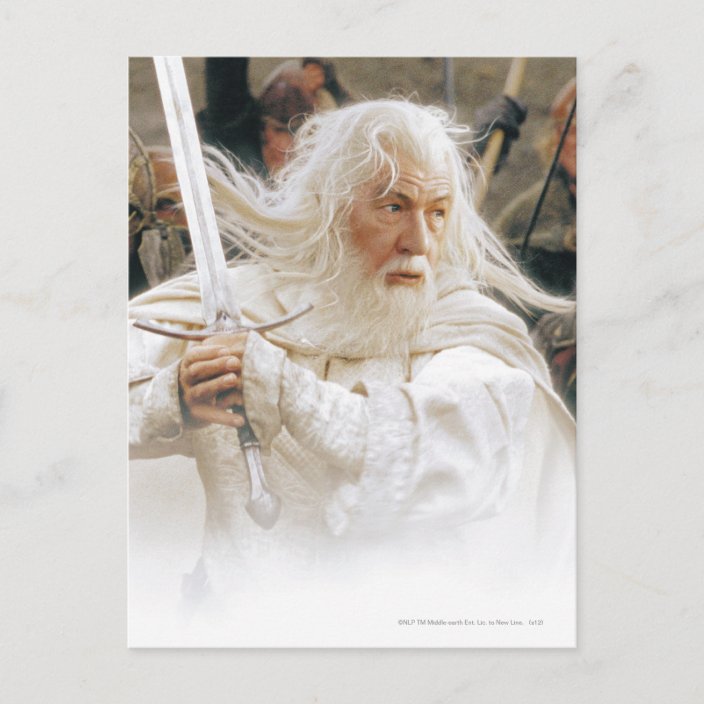 GANDALF™ Fight with Sword Postcard | Zazzle.com