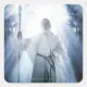 GANDALF™ Glowing Square Sticker | Zazzle