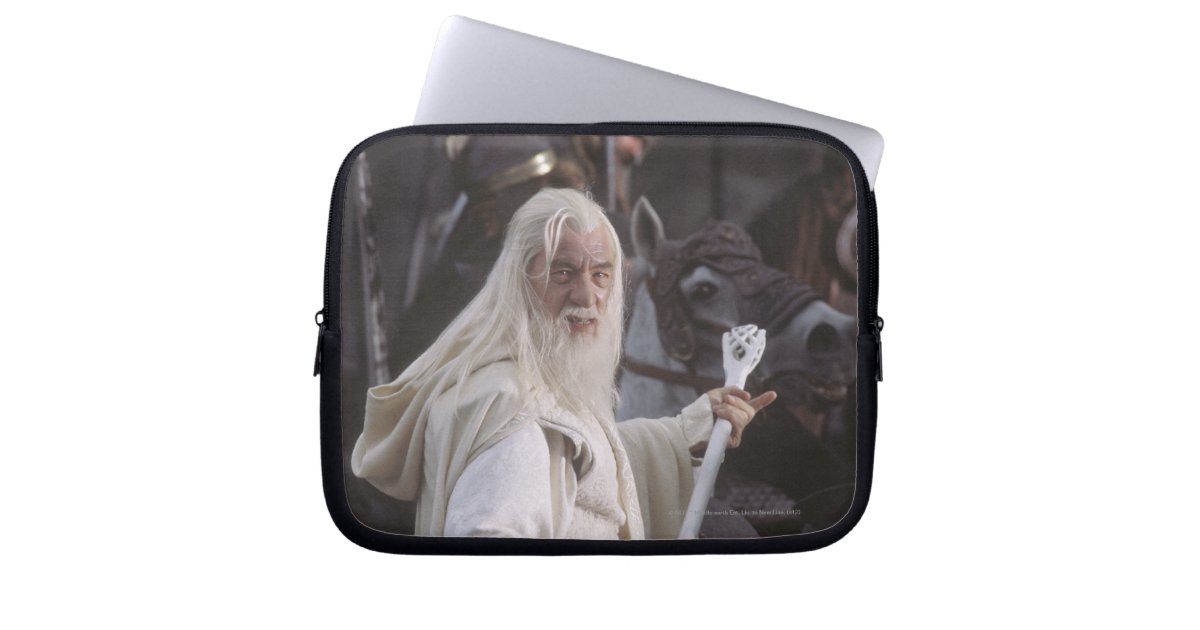 GANDALF™ Holds Staff Laptop Sleeve | Zazzle