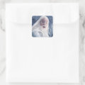 GANDALF™ In Battle Square Sticker | Zazzle