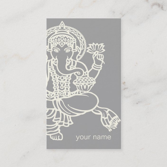 Ganesh Business Card | Zazzle.com