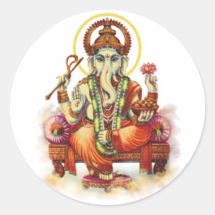 Ganesh Stickers | Zazzle