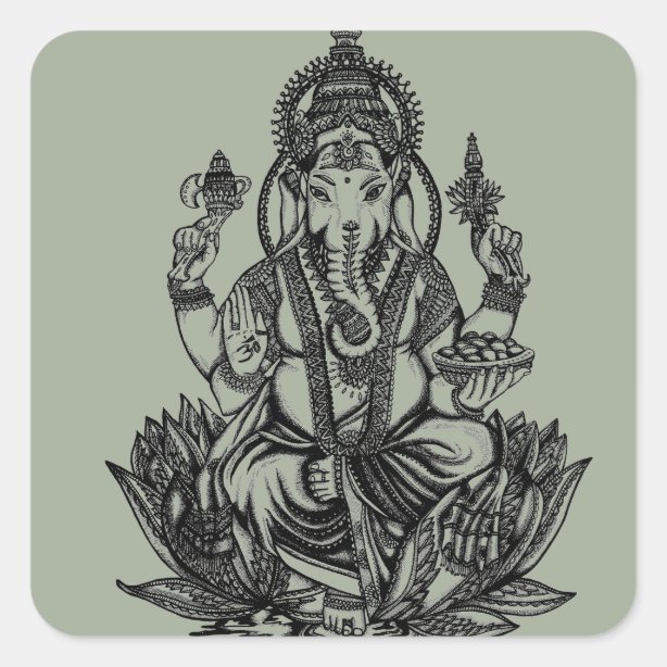 Ganesh Stickers | Zazzle