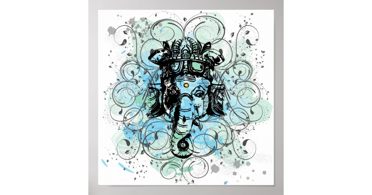 Ganesh Poster | Zazzle