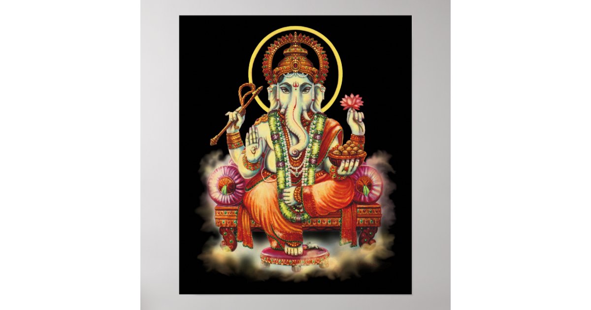 Ganesh Poster | Zazzle