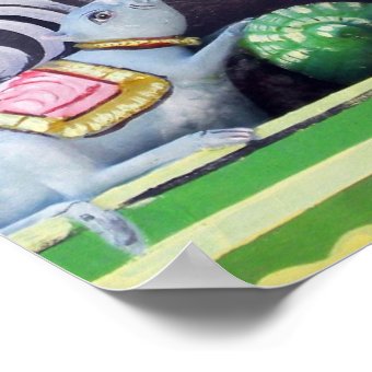 Ganesha God Statue Poster | Zazzle