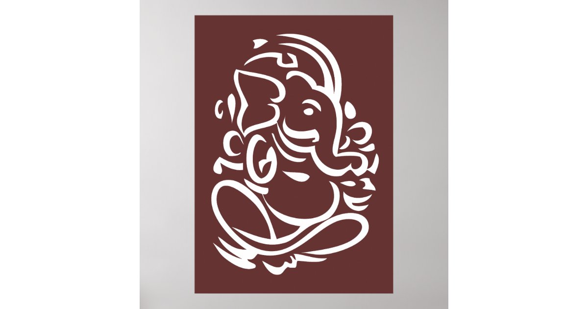 Ganesha - Hindu God Sign | Zazzle