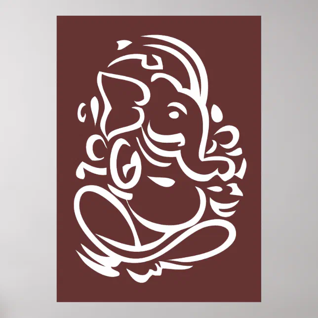 Ganesha - Hindu God Sign | Zazzle