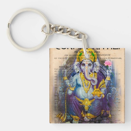 Ganesha Keychain | Zazzle.com
