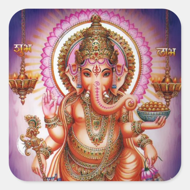 Ganesha Stickers #7 | Zazzle