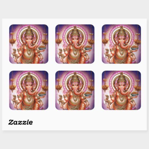 Ganesha Stickers #7 | Zazzle