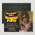 Gangsta Party - Hiphop Theme Landscape Invitation | Zazzle