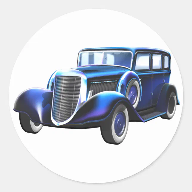 gangster car stickers | Zazzle