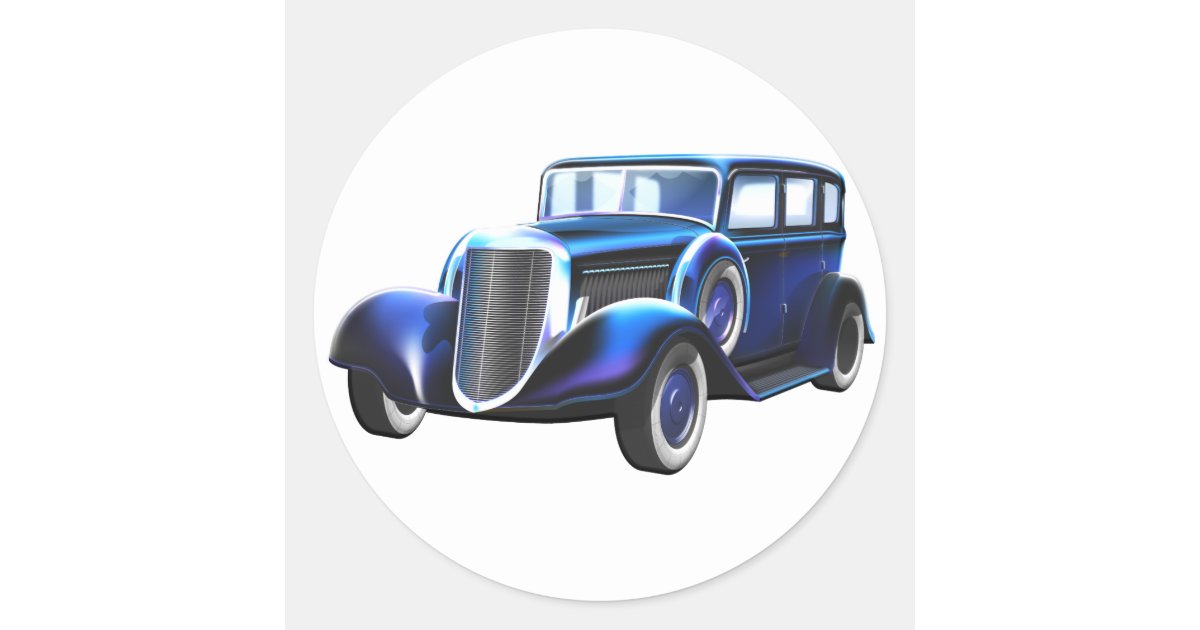 gangster car stickers | Zazzle